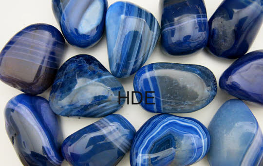 Der blaue Achat Stein als Edelstein Heilstein Wirkung Bedeutung kaufen